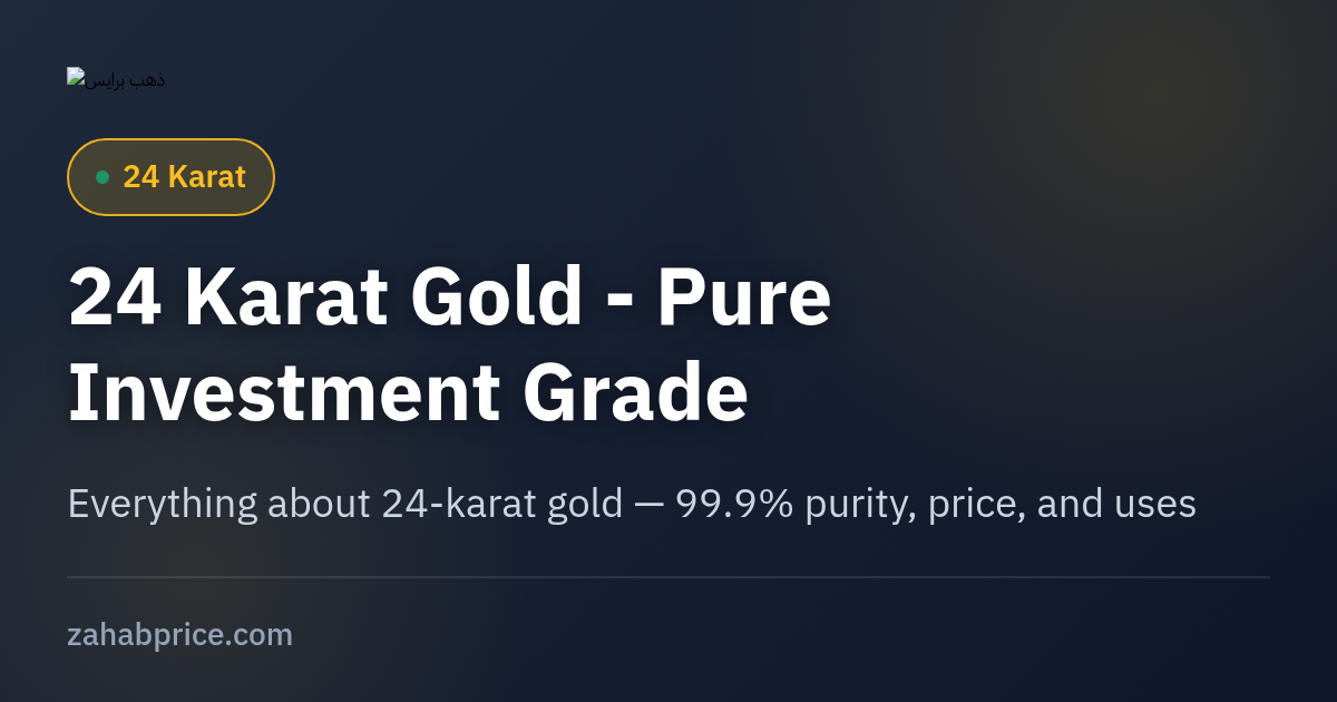 24 Karat Gold Price Today in United States — Live | ZahabPrice
